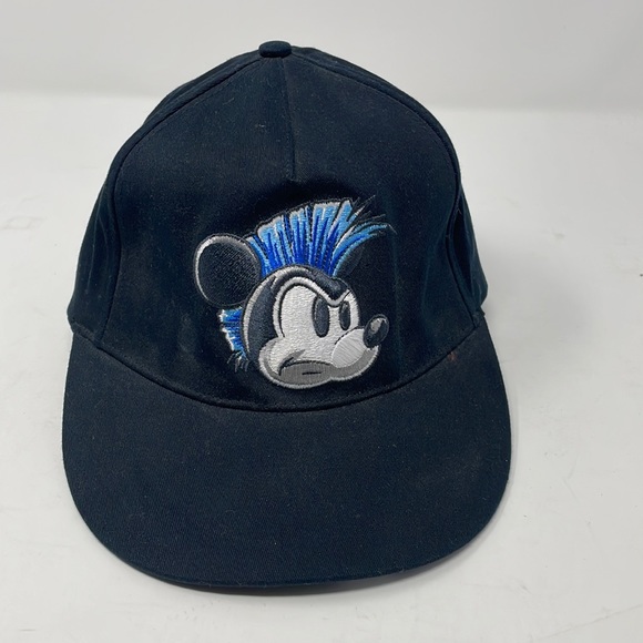 Disney | Accessories | Disney Mickey Mouse Mohawk Graffiti Youth Hat ...